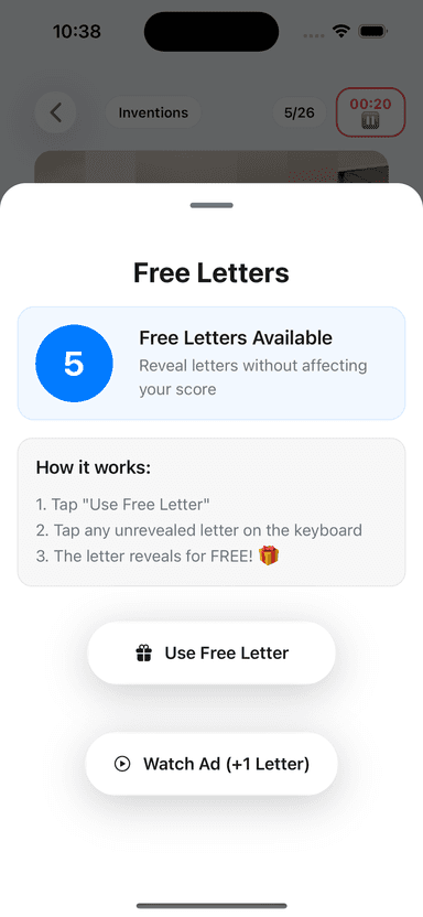 Unveil - Daily Picture Puzzle Game | Guess The Word Challenge